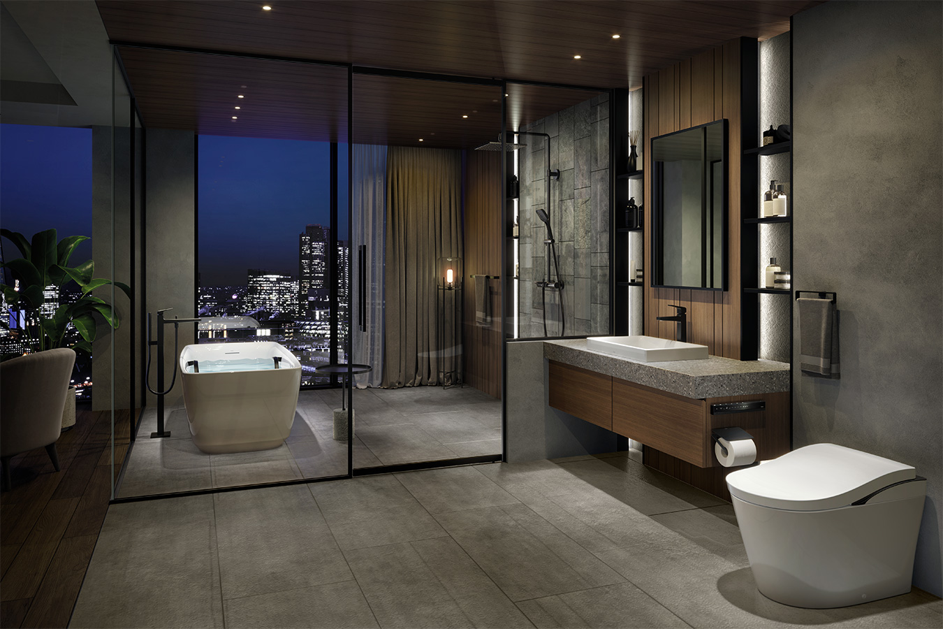 夜之璀璨 | TOTO INSPIRATION - TOTO东陶